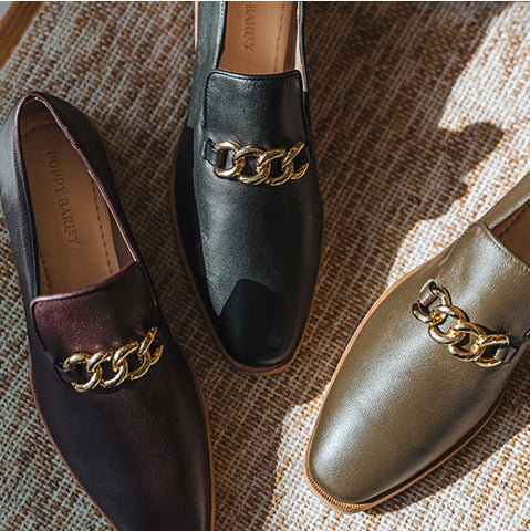 POPPY BARLEY | Leather Shoes, Ankle Boots, Heels and Calf-fitted Boots ...