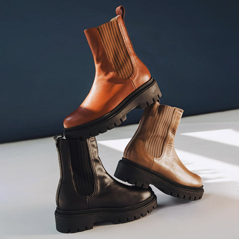 POPPY BARLEY | Leather Shoes, Ankle Boots, Heels and Calf-fitted Boots ...