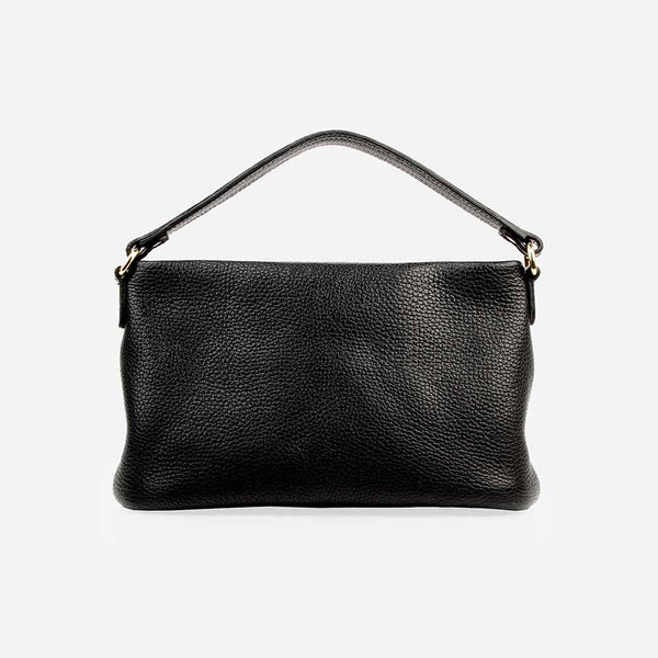 The Via Monte Bag Black – Poppy Barley